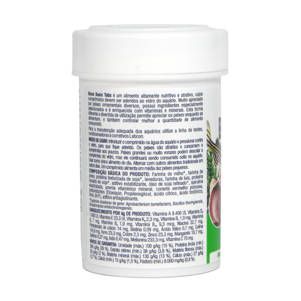 Ração Alcon Basic Tabs 30g - parceiropet