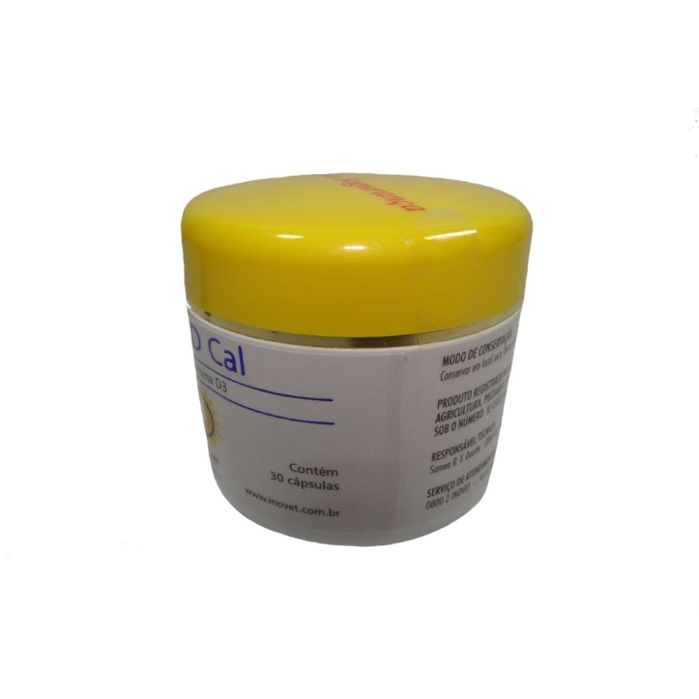 Caps D Cal Suplemento para Cães e Gatos C/ 30 cápsulas- Inovet ...
