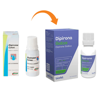 Dipirona Gotas Biovet 20ml - parceiropet