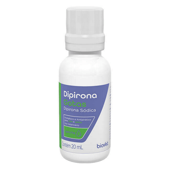 Dipirona Gotas Biovet 20ml - parceiropet