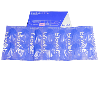 Doxitabs 50mg com 14 Comprimidos para Cães e Gatos Biovet - parceiropet