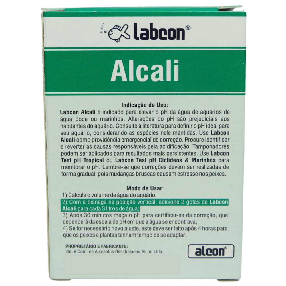 Kit 1 Labcon Alcali 15ml + 1 Labcon Acid 15ml + 1 Labcon PH Tropical ...