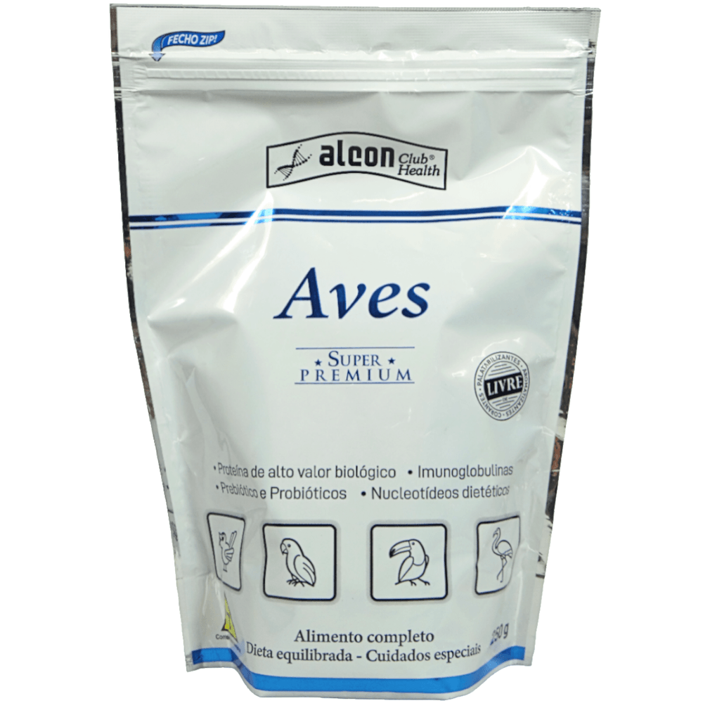 Alcon Club Health Aves 250g Super Premium Kit Com 10 unidades - parceiropet