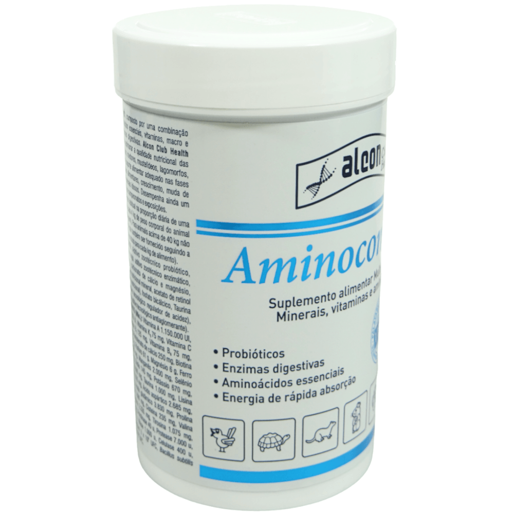 Alcon Club Health Aminocomplex 100g Suplemento Alimentar Multiespécies ...