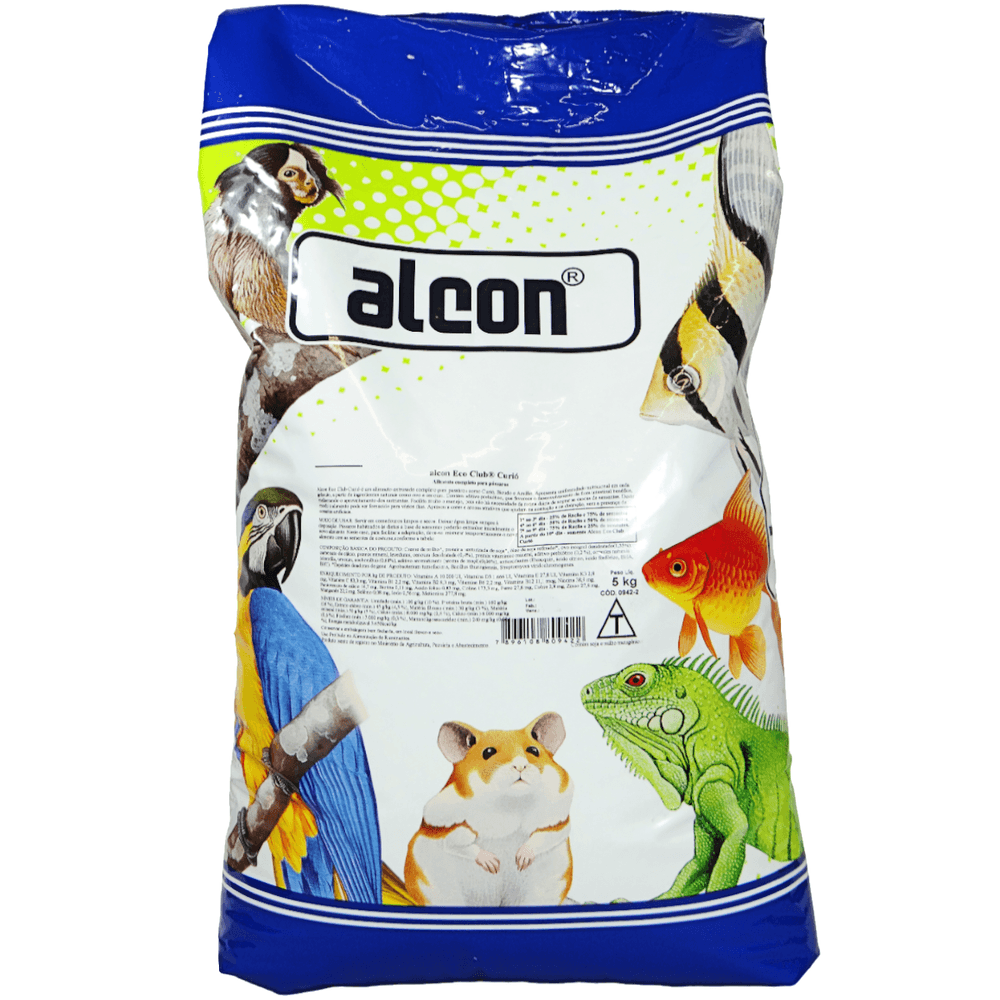 Alcon Eco Club Curió 5kg Kit Com 3 - parceiropet